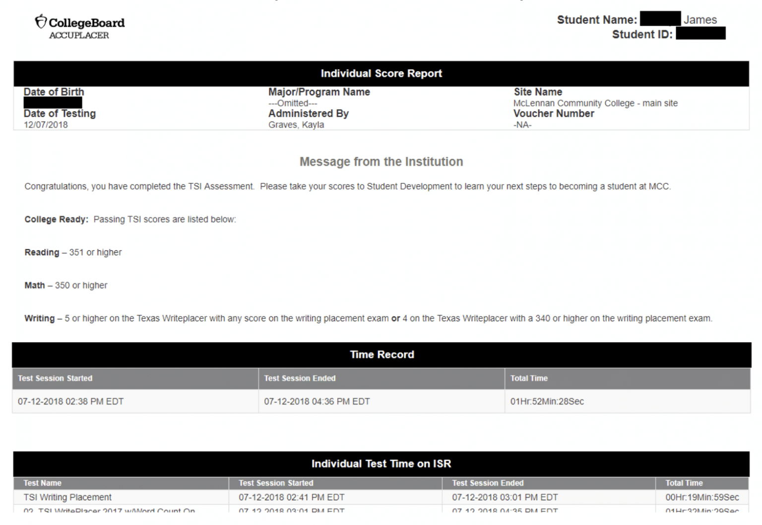 Free TSI Assessment Practice Test (2025) | Questions & Answers